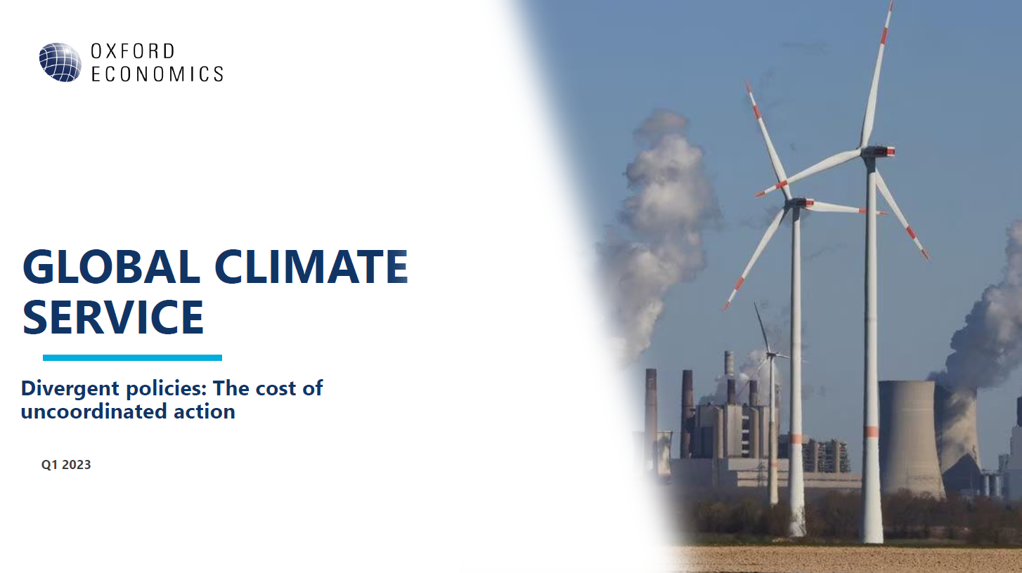 Global Climate Service: Divergent policies & the cost of uncoordinated ...