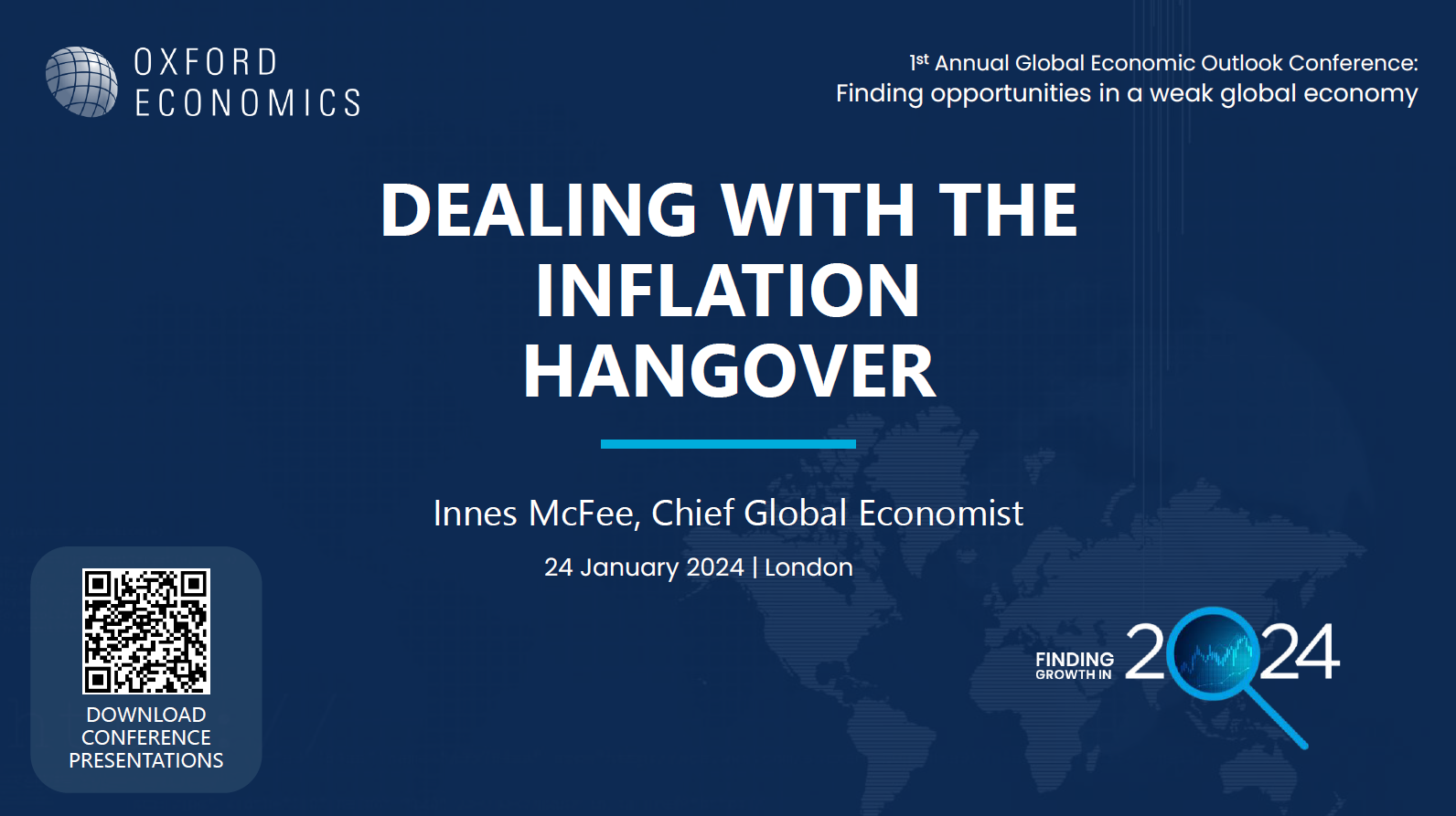 Dealing with the inflation hangover | Conference Presentation | Oxford ...
