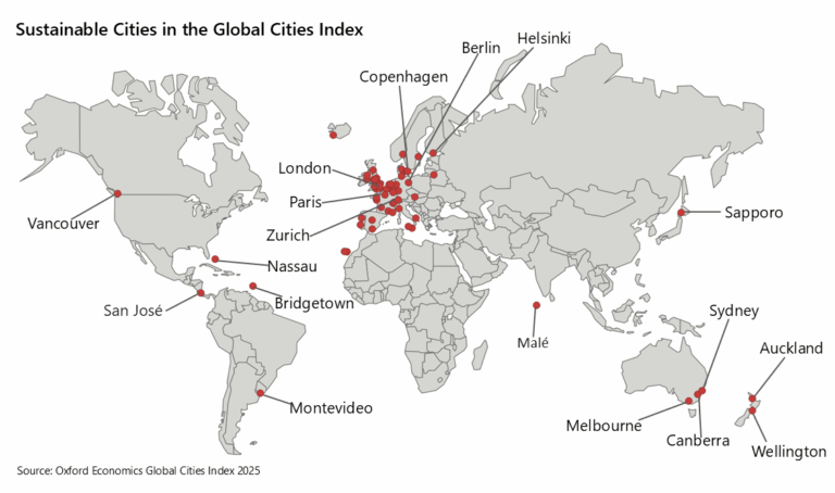 The world’s leading sustainable cities driving net zero goals