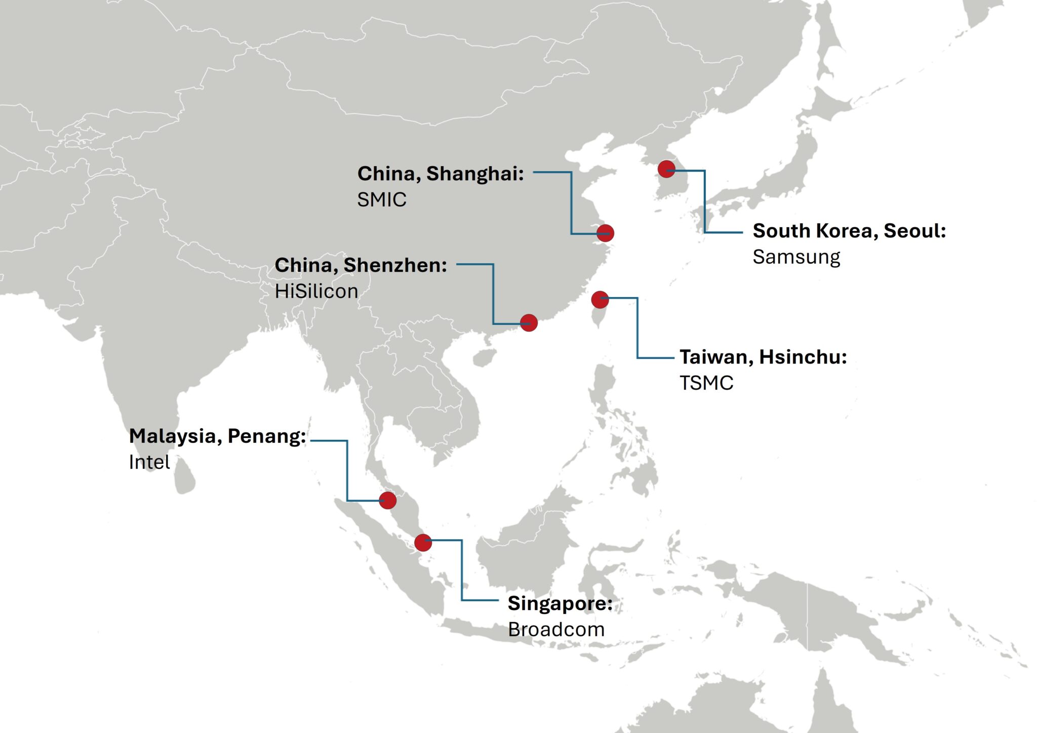 What key cities are driving Asia’s semiconductor success? | Oxford ...